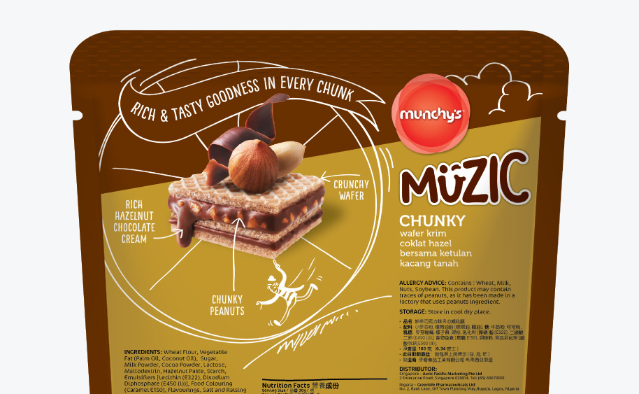 Munchy's Muzic (wafer biscuits) - Shuchi