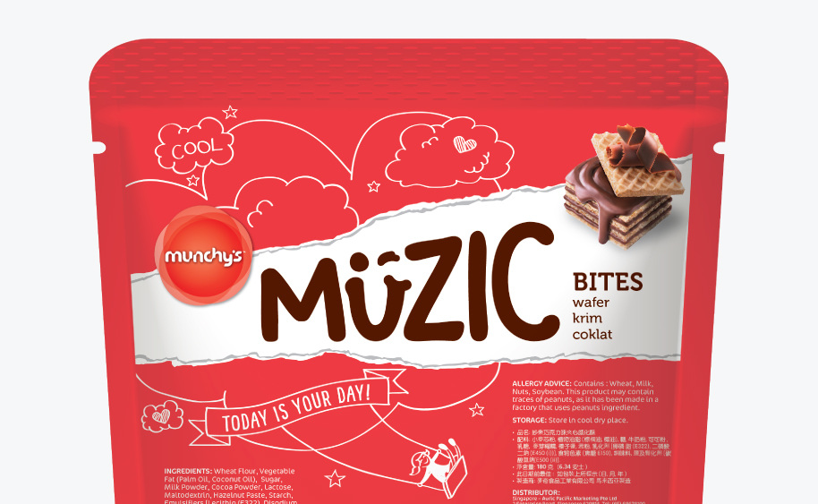 Munchy's Muzic (wafer biscuits) - Shuchi